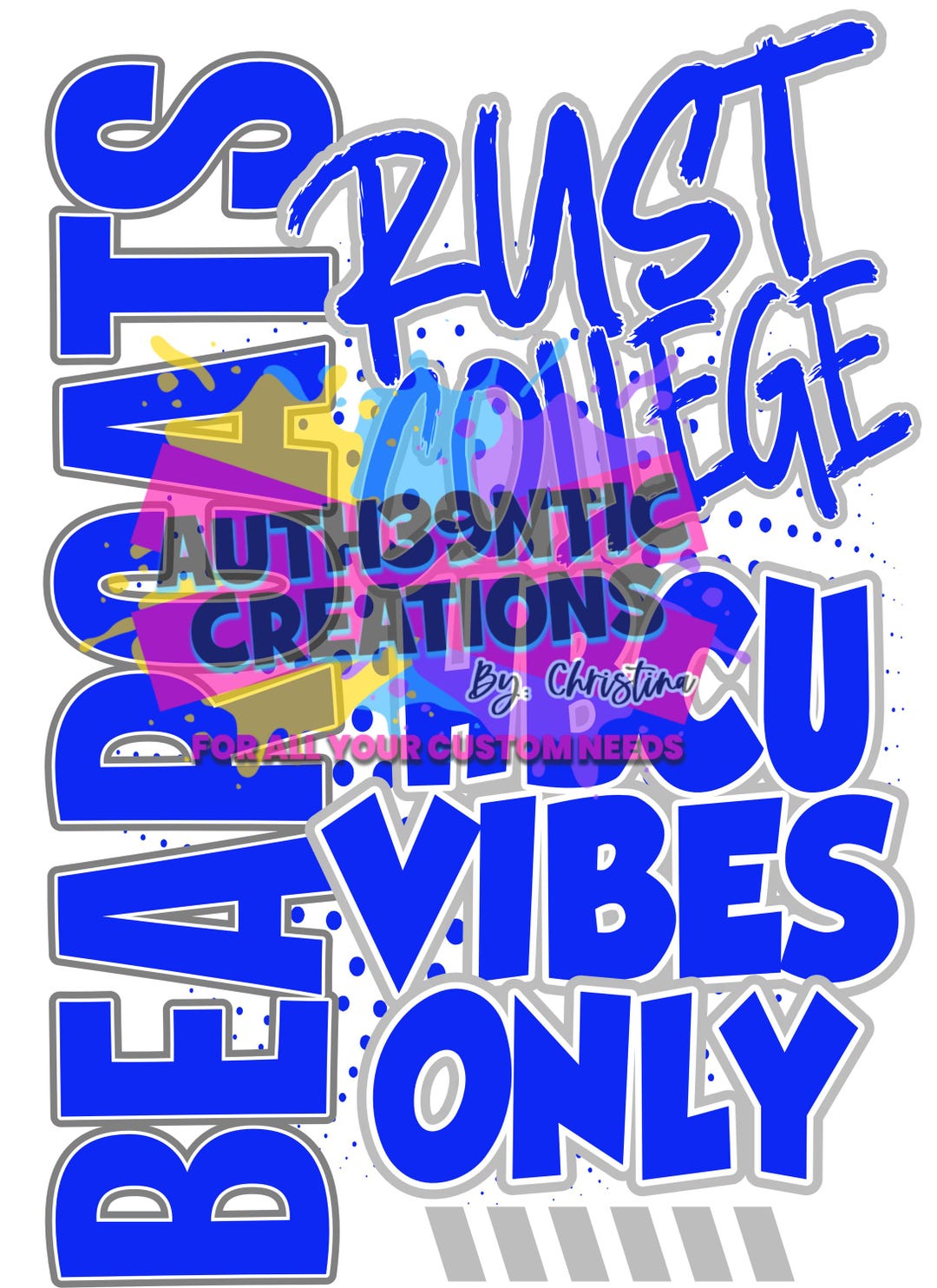 RUST COLLEGE Bearcats HBCU Vibes - Etsy