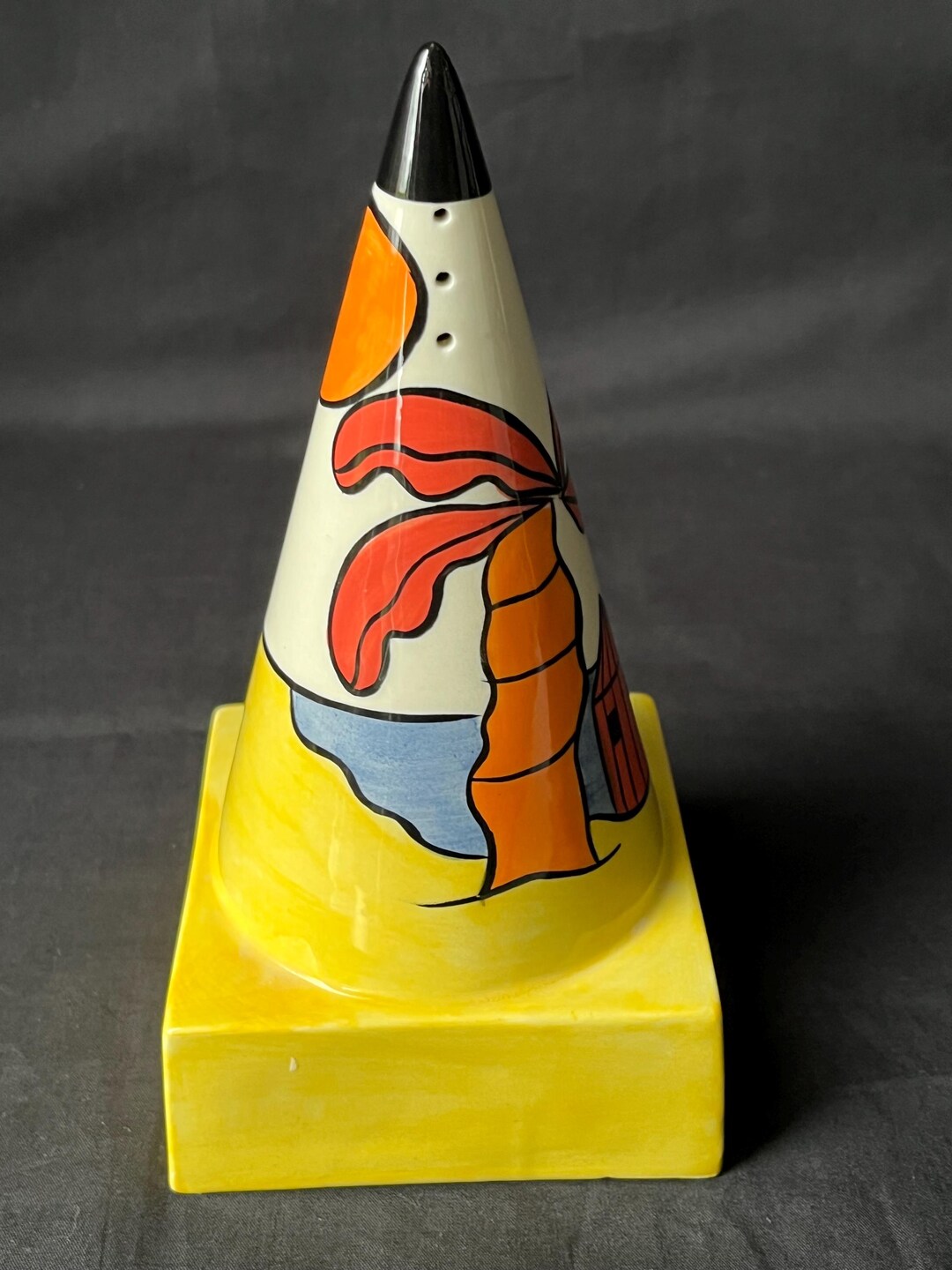 Lorna Bailey Tropicana Sugar Sifter, Art Deco Pottery, Signed Old ...