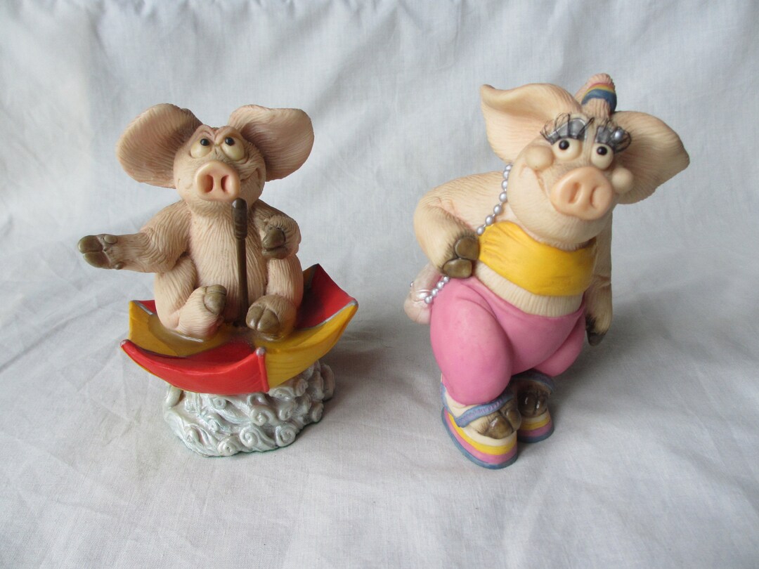 2 Limited Editions Piggins by David Corbridge entitled - Etsy