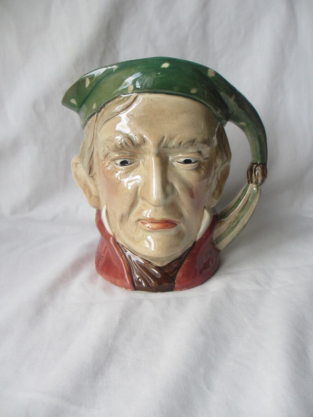 Beswick Vintage ,large 7 Character Jug Called ,scrooge, Impressed 372 ...