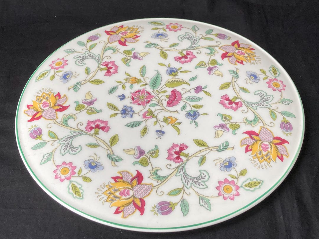 Minton, Haddon Hall China , Gateau Cake Plate , Very Good Condition ...