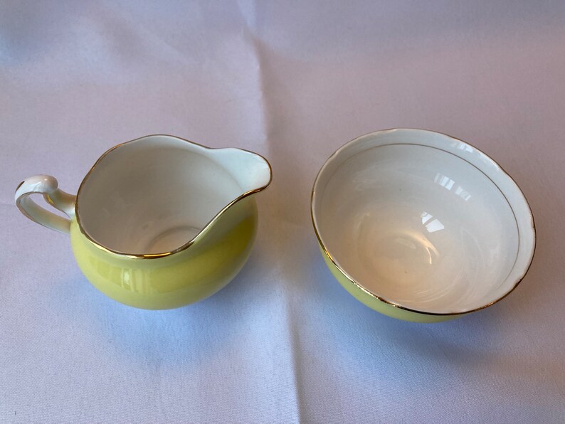 COLCLOUGH ,c 1960s ,bone China ,ballet , Harliquin , Yellow With Gold ...