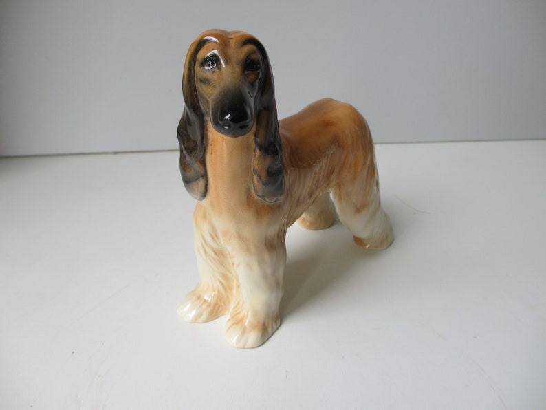 Beswick ,porcelain Dog , Afgan Hound ,great Modelling / Detail ,perfect ...