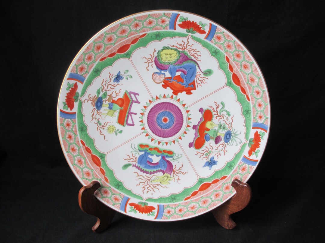 Royal Worcester ,the Kylin Pattern ,limited Edition , 10.5 Inch Plate ...