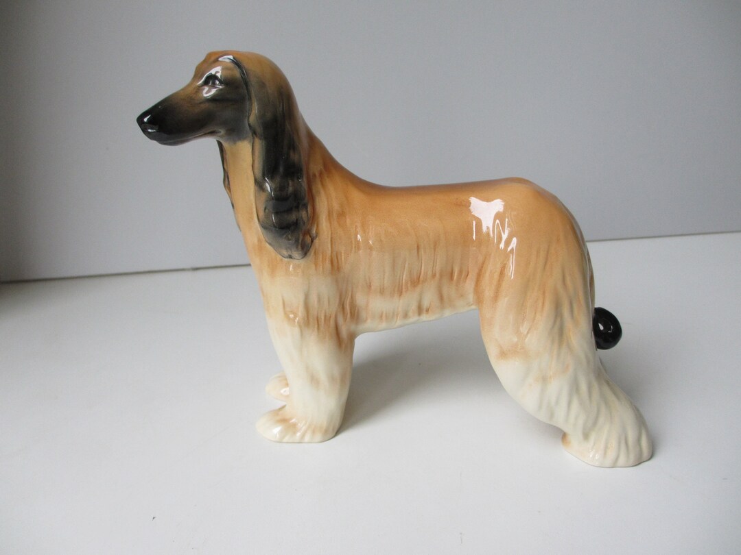 Beswick ,porcelain Dog , Afgan Hound ,great Modelling / Detail ,perfect ...