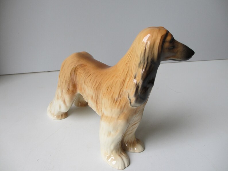 Beswick ,porcelain Dog , Afgan Hound ,great Modelling / Detail ,perfect ...