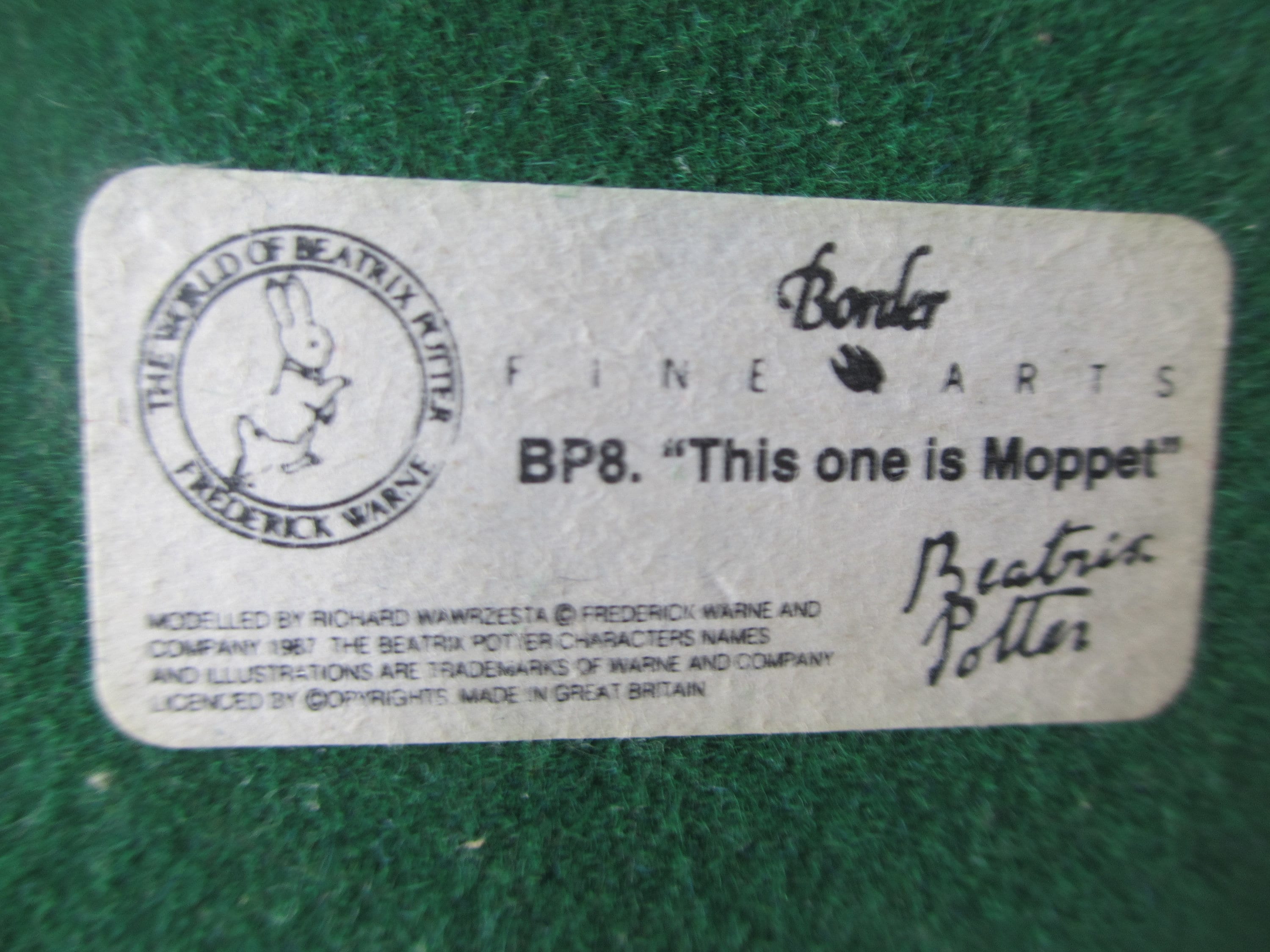 Beatrix Potter Border Fine Arts Beautiful Mother Cat - Etsy