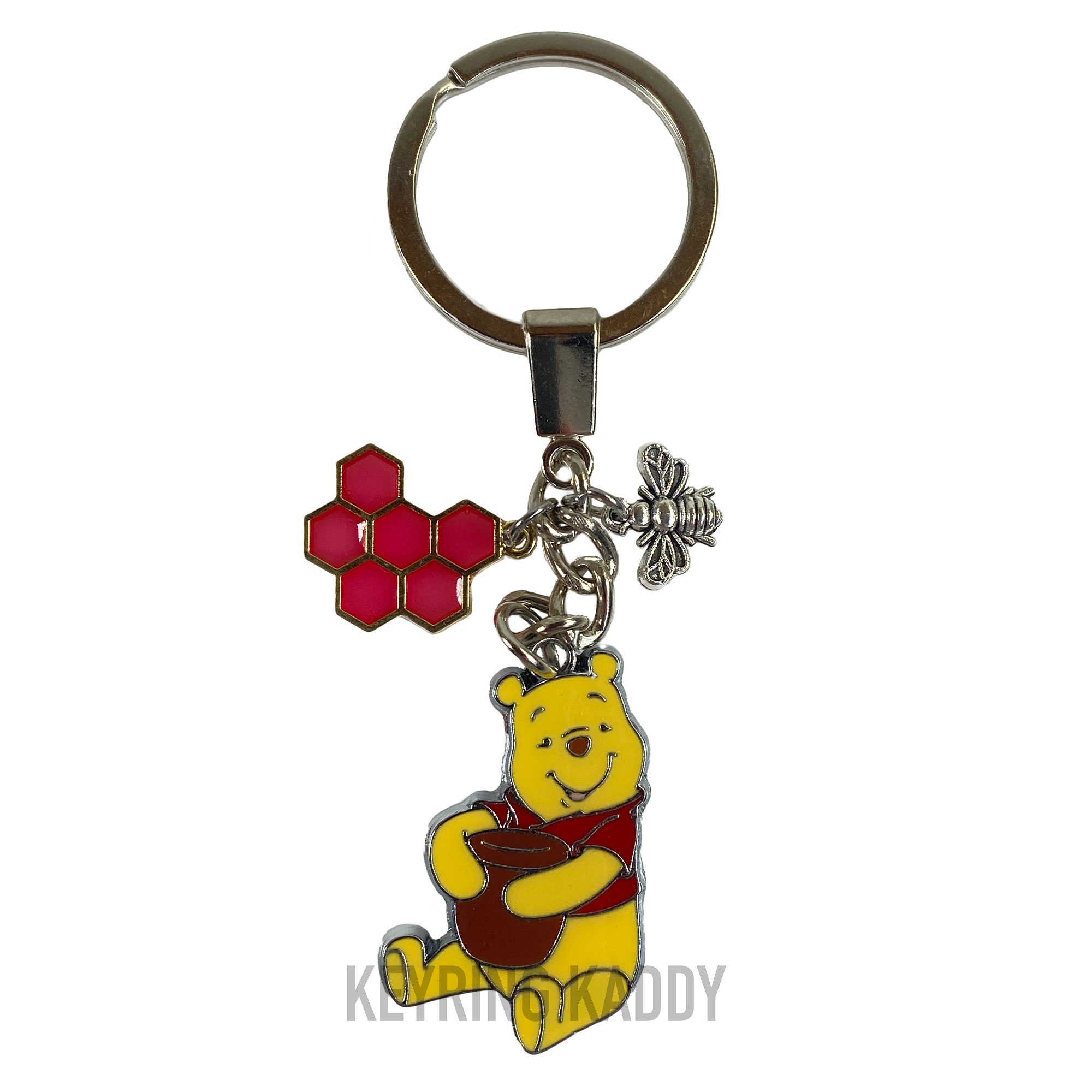 Winnie The Pooh keyring Pooh Bear Keyring Winnie the Pooh | Etsy