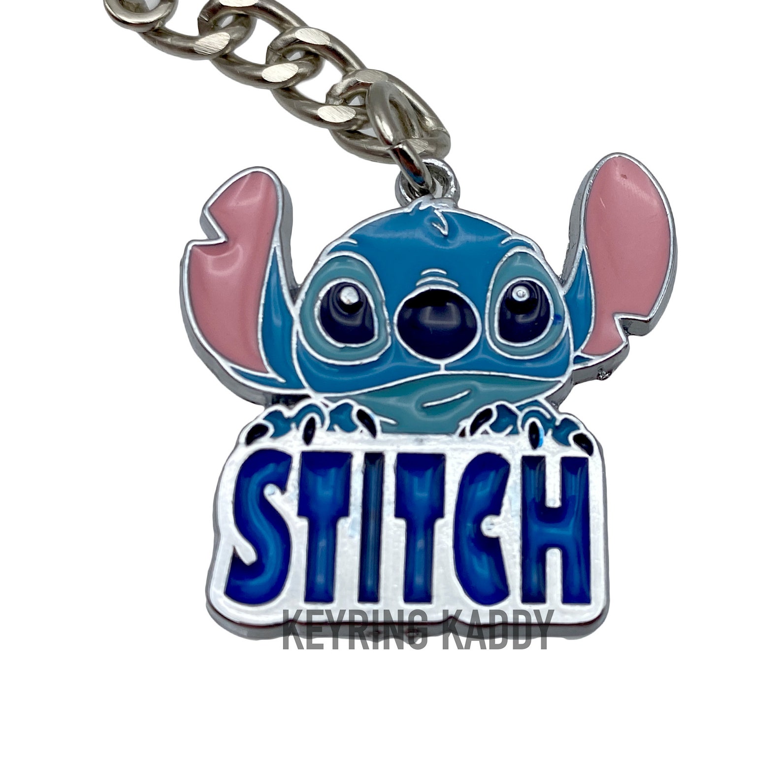 Cute Stitch Keyring Lilo and Stitch Keychain Stitch Charm - Etsy UK