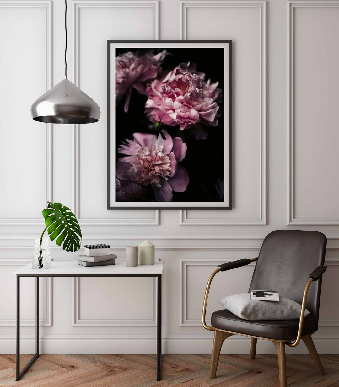 Blush Pink Bloom Digital Print by Lustprint - Pink Flower Poster, Pink ...
