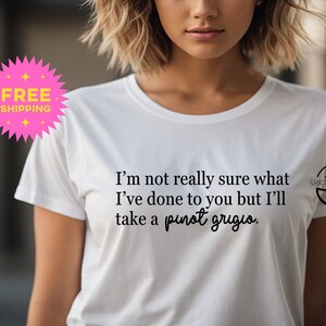 I'll Take A Pinot Grigio Stassi Schroeder Quote Tank Top Tshirt ...