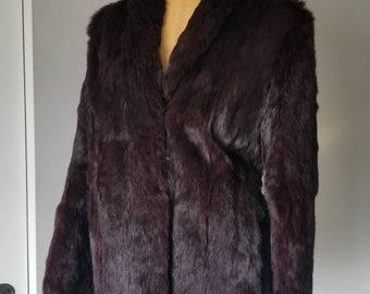 Vintage fur coat | Etsy