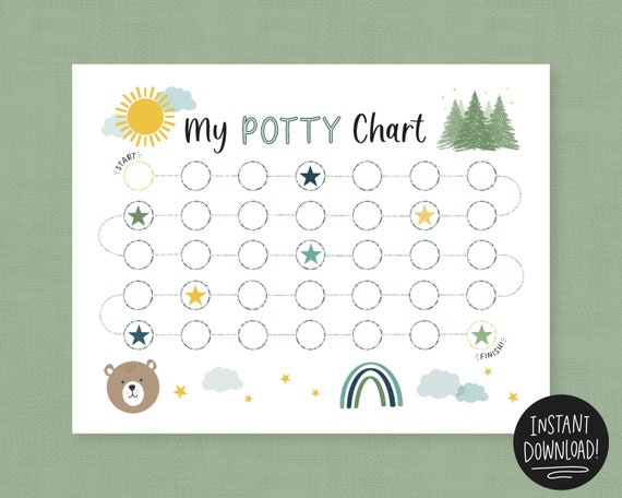 Potty Training Reward Toilet Training Reward Chart Free Printable ...