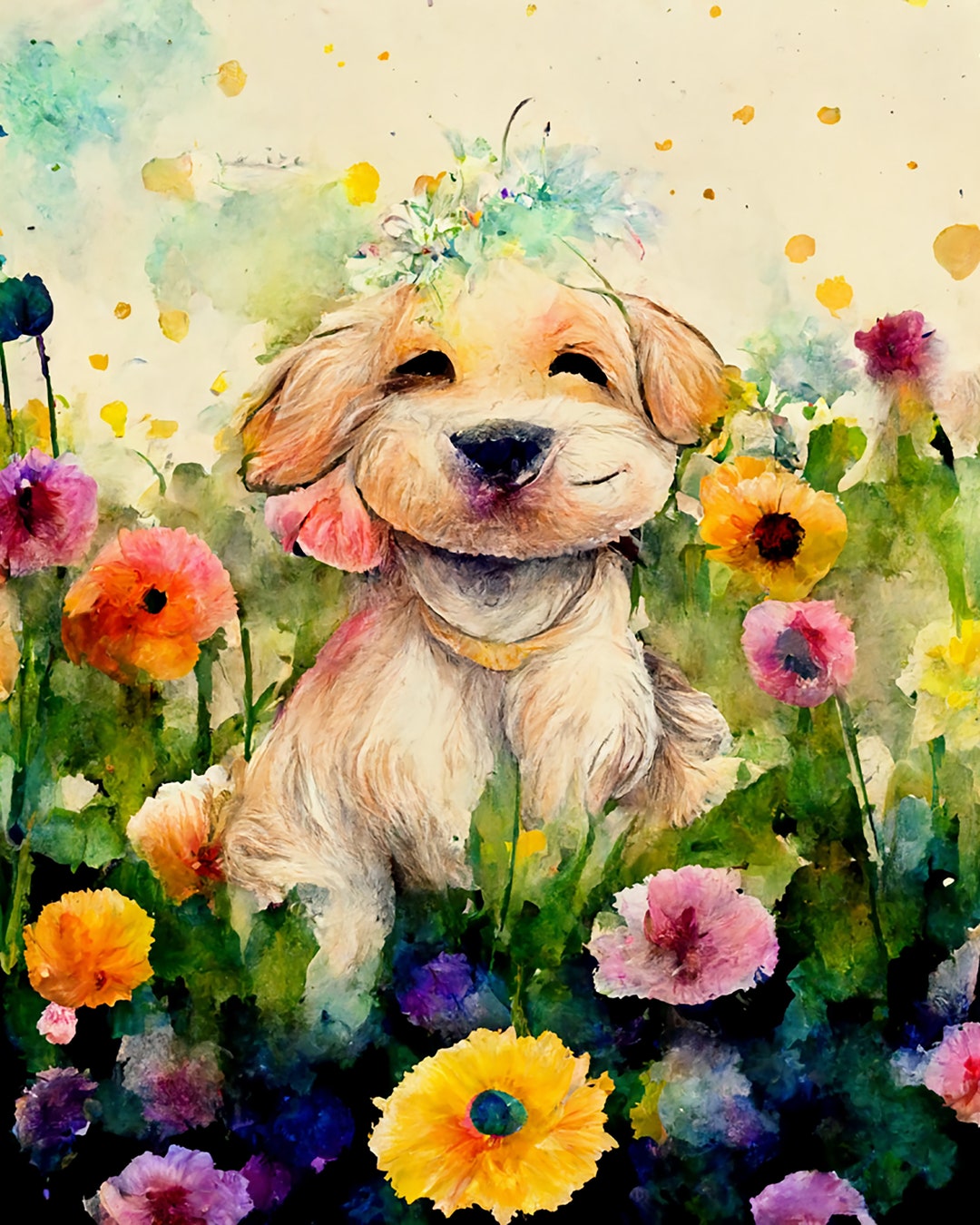 Dog Digital Download | Printable Wall Art | Dog Wall Art | Printable ...