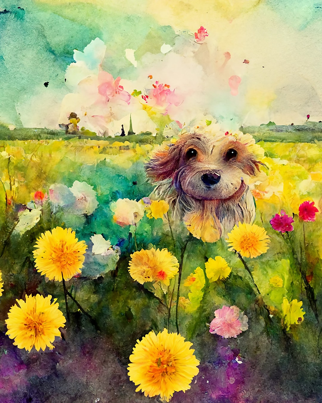 Dog Digital Download Printable Wall Art Dog Wall Art - Etsy