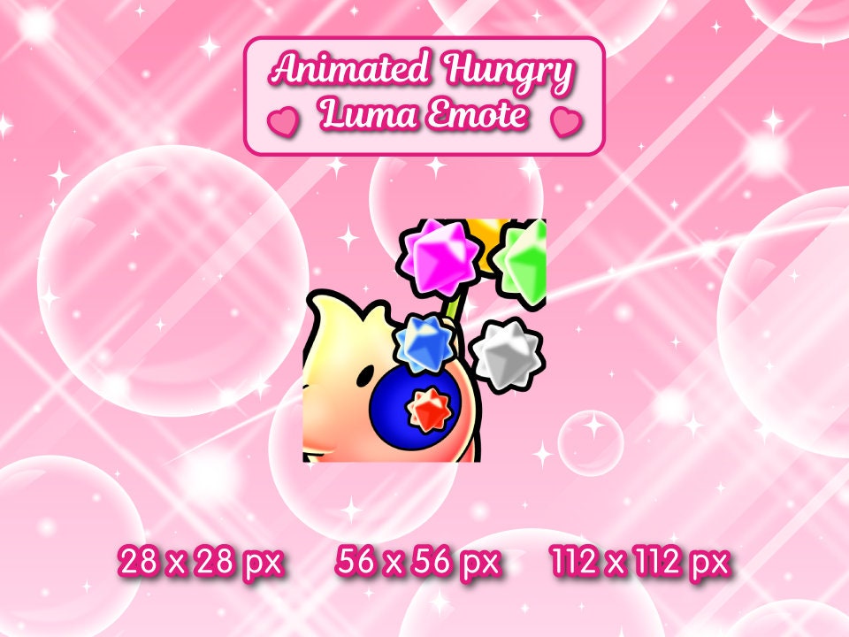 Animated Hungry Chubby Star Emote for Twitch Streams and - Etsy UK