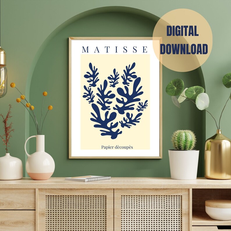 Matisse Posters Printable Matisse Matisse Cut Outs Matisse - Etsy