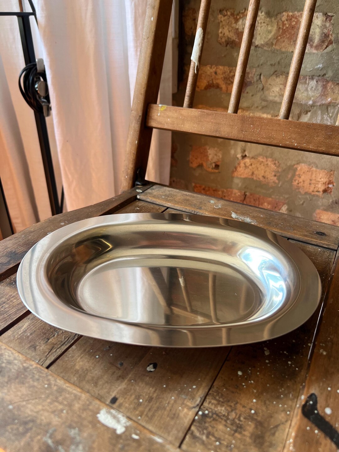 ALESSI Stainless Steel Tray by Jasper Morrison, C. 2005 - Etsy