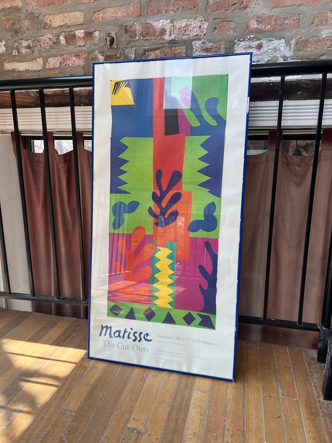 Vintage Henri Matisse “the Cut-outs” Poster by Malcolm Grear Designers ...