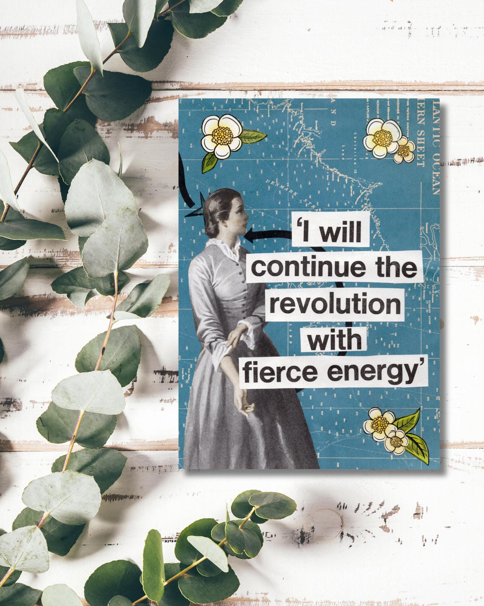 Digital Download - Fierce Feminine Revolution Bold 1800s Woman Collage ...