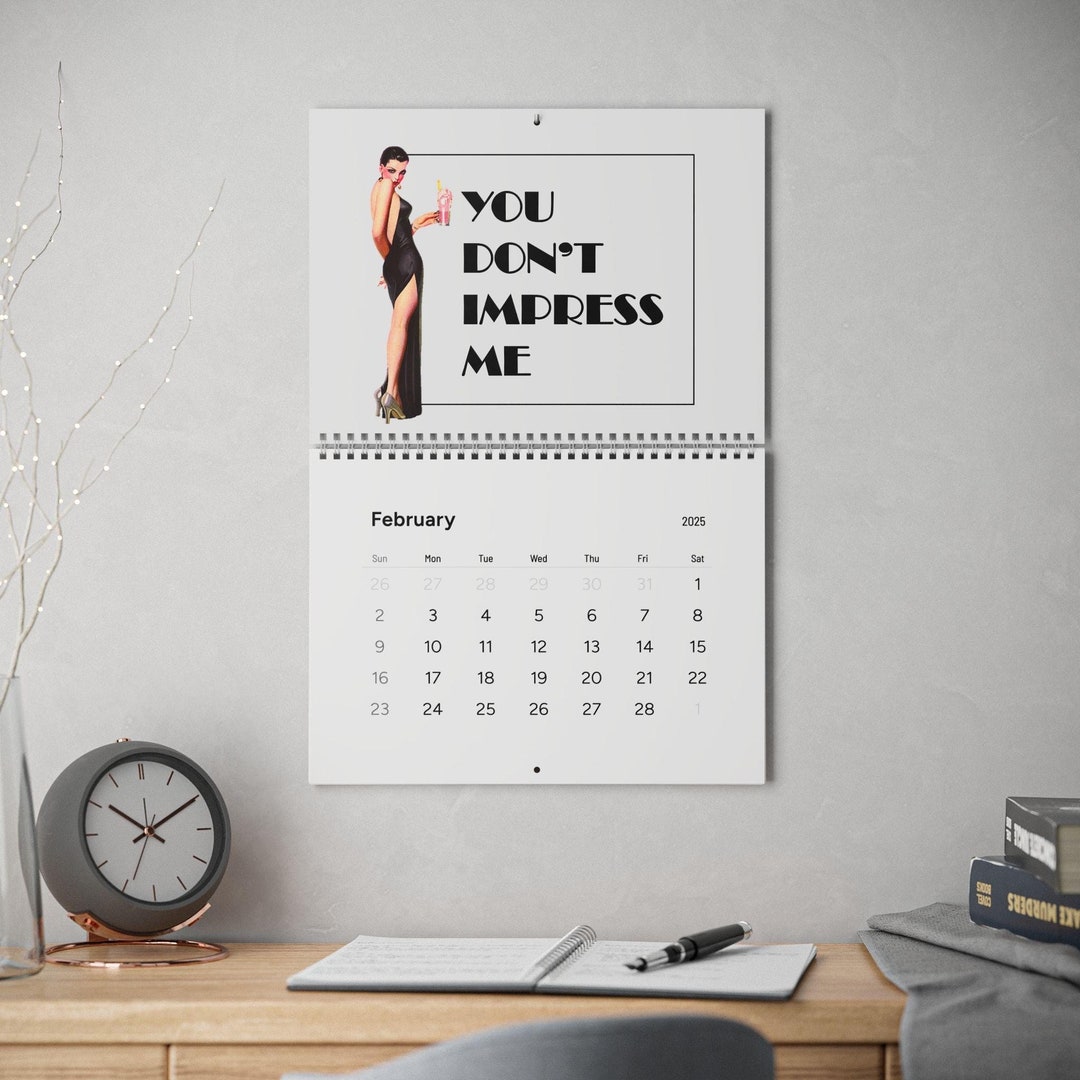 Flirty, Fierce, & Fabulous Pinups 2025, Pinup Calendar, Retro ...
