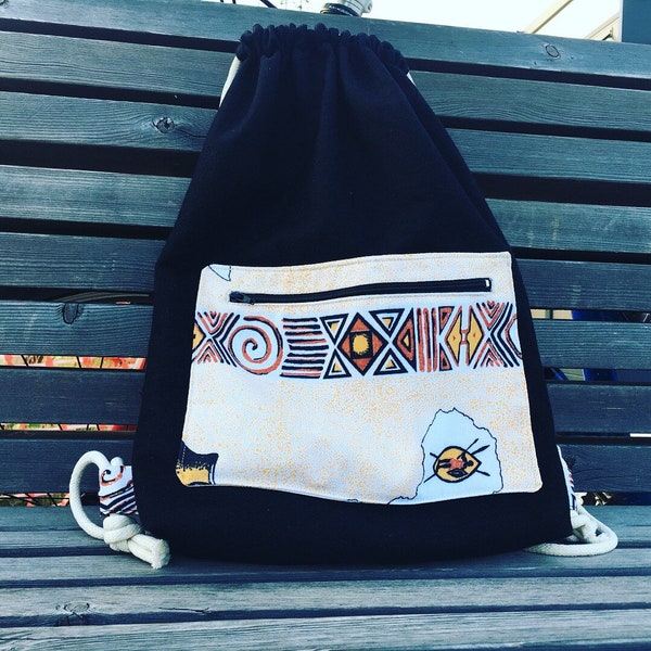 String Backpack - Etsy