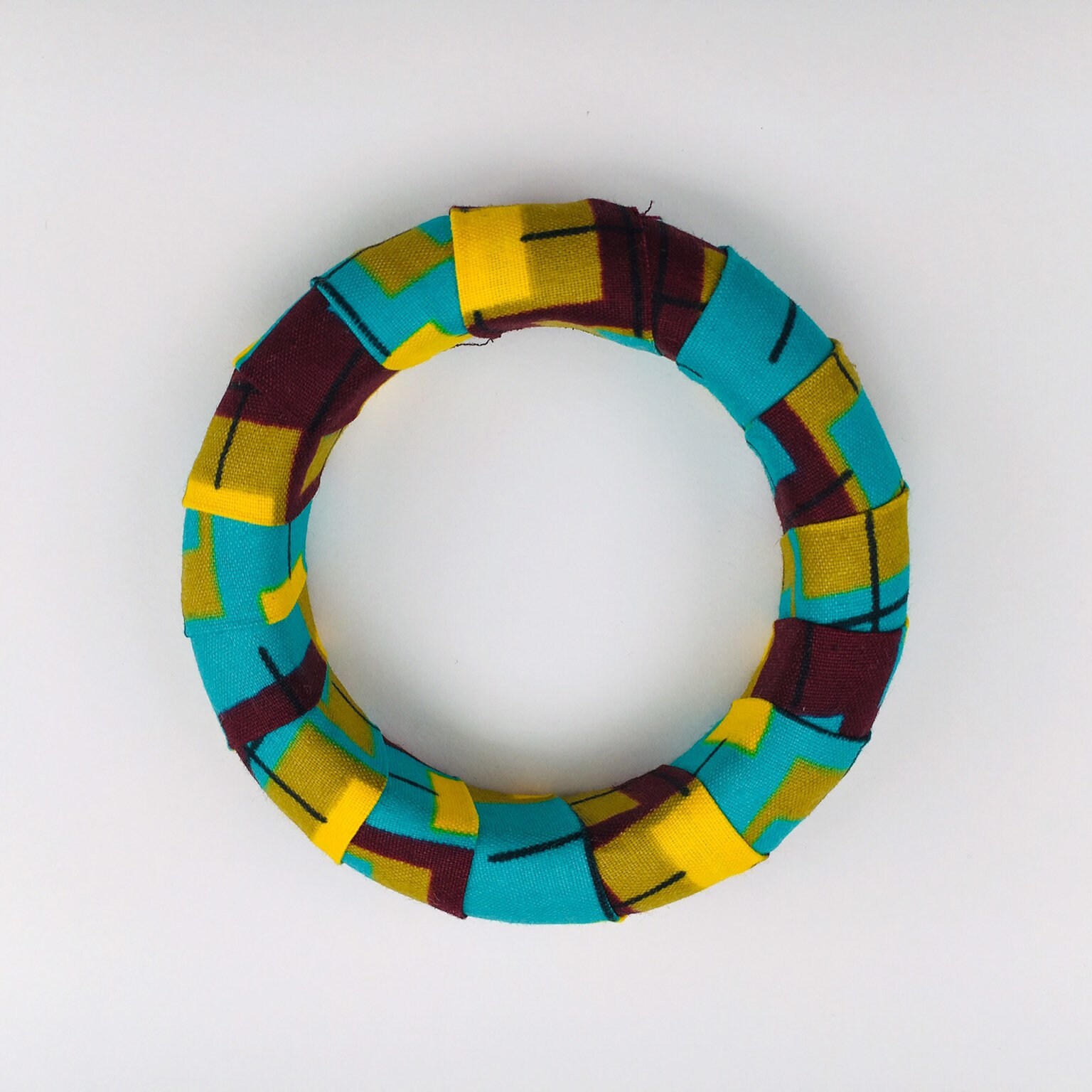 Handmade African Fabric Bangles, Ankara Fabric Bracelets for Women - Etsy