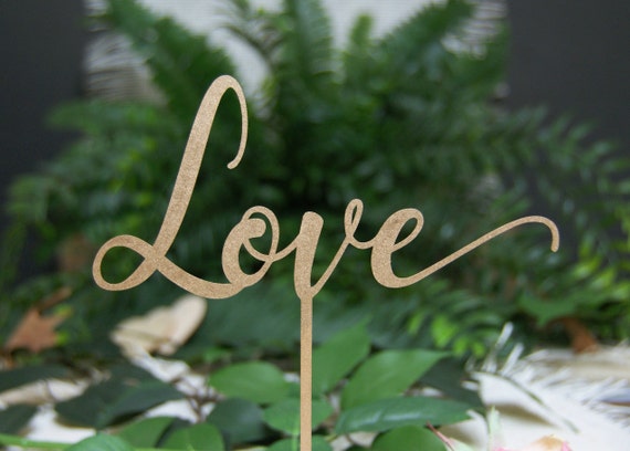 Cake Topper Love Cake Topper Valentine Day Topper birthday | Etsy