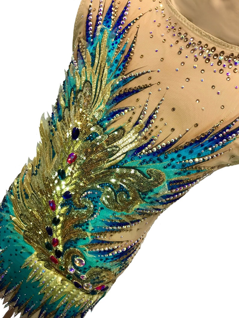 Rhythmic gymnastic leotard Phoenix | Etsy