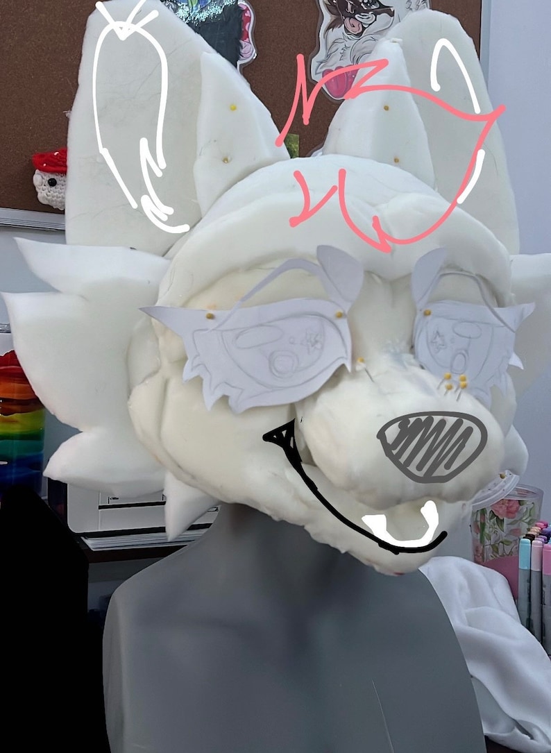 Custom Fursuit Head Commission - Etsy