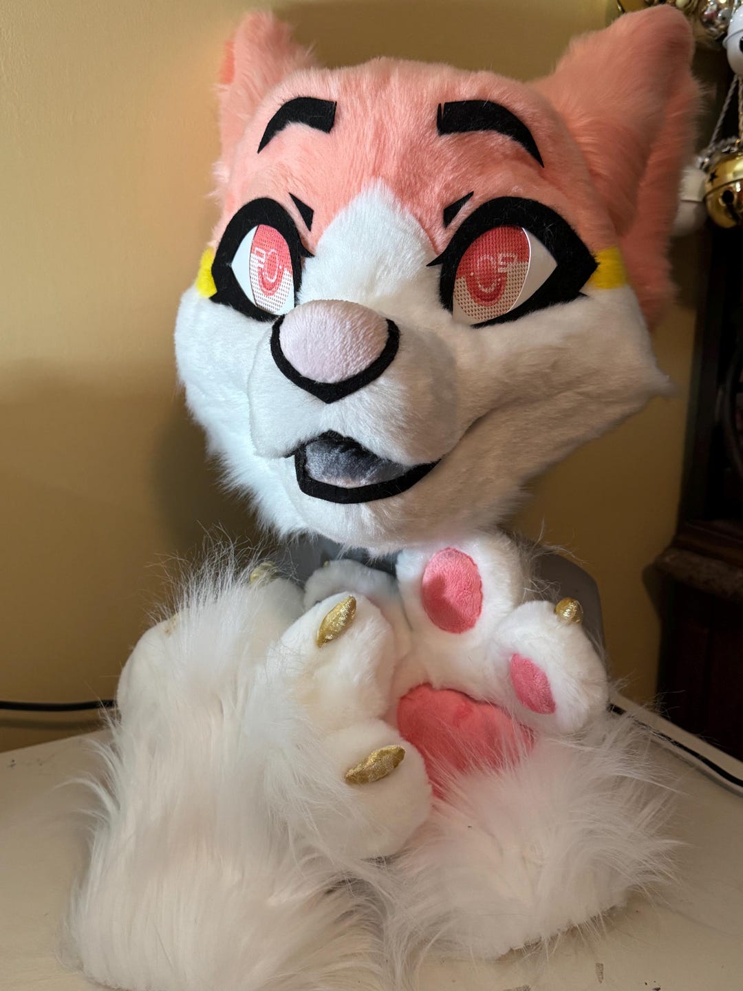 Premade Fursuit Head and Paws Mini Partial - Etsy