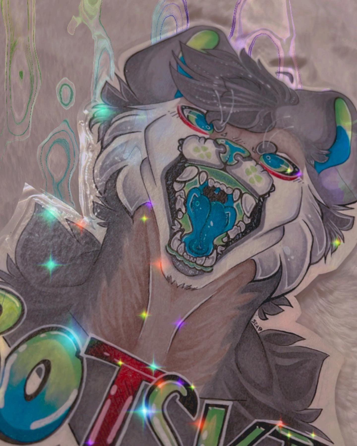 Custom Furry Badge - Etsy