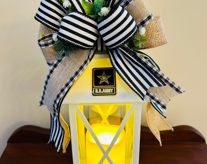 Army Lantern, US Army Lantern, Army LED Lantern, Patriotic Lantern ...