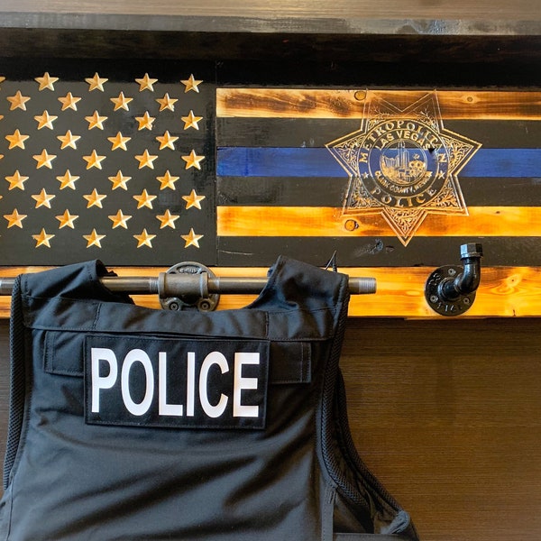 Police Gear Rack - Etsy
