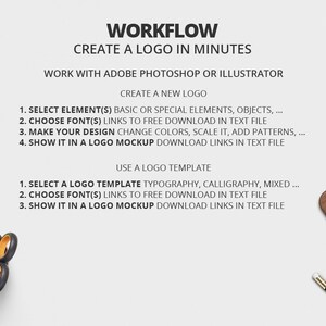 Logo Design Kit - All in One Logo Creation Kit for Illustrator ...