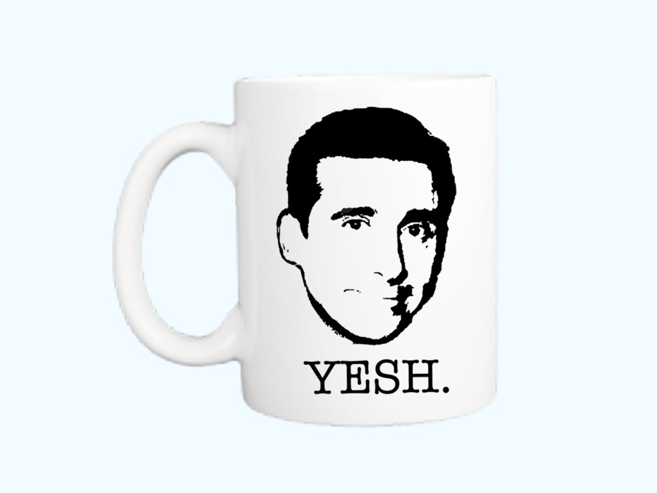 YESH. Michael J. Scott Coffee Mug the Office NBC TV Show Funny - Etsy