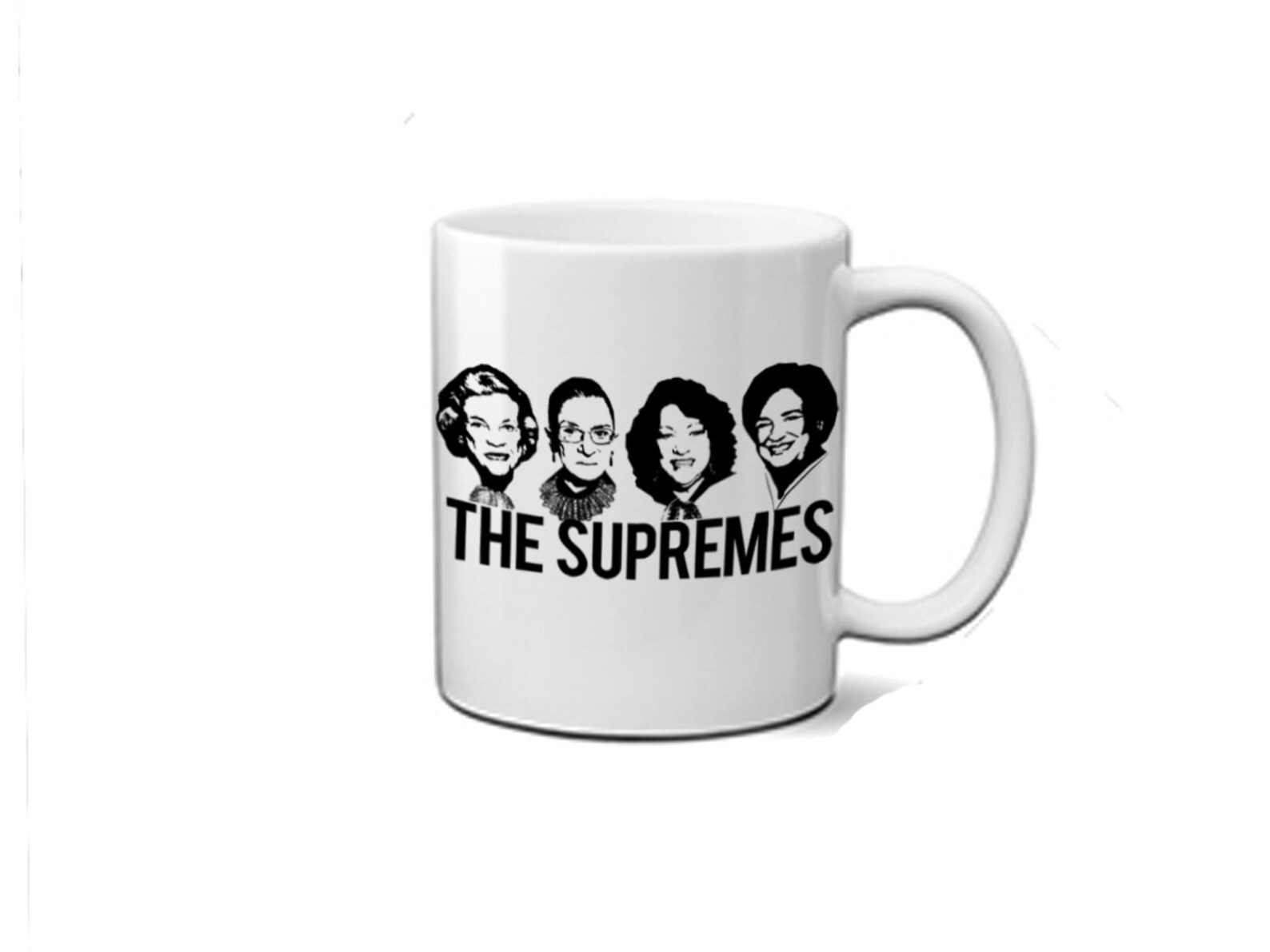 THE SUPREMES Coffee Mug Ceramic Cup RBG Ruth Bader Ginsburg - Etsy
