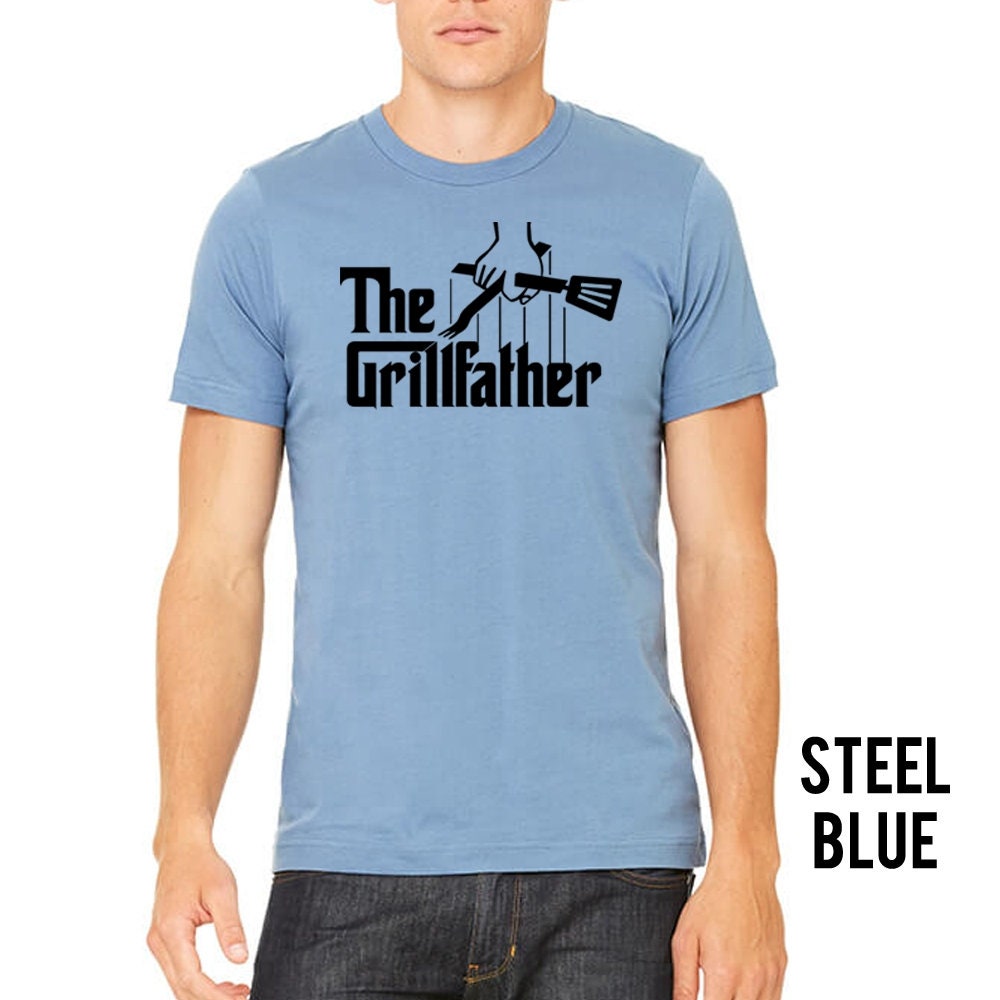 THE GRILLFATHER T-shirt Funny Grilling Father's Day Gift Dad Chef Grill ...