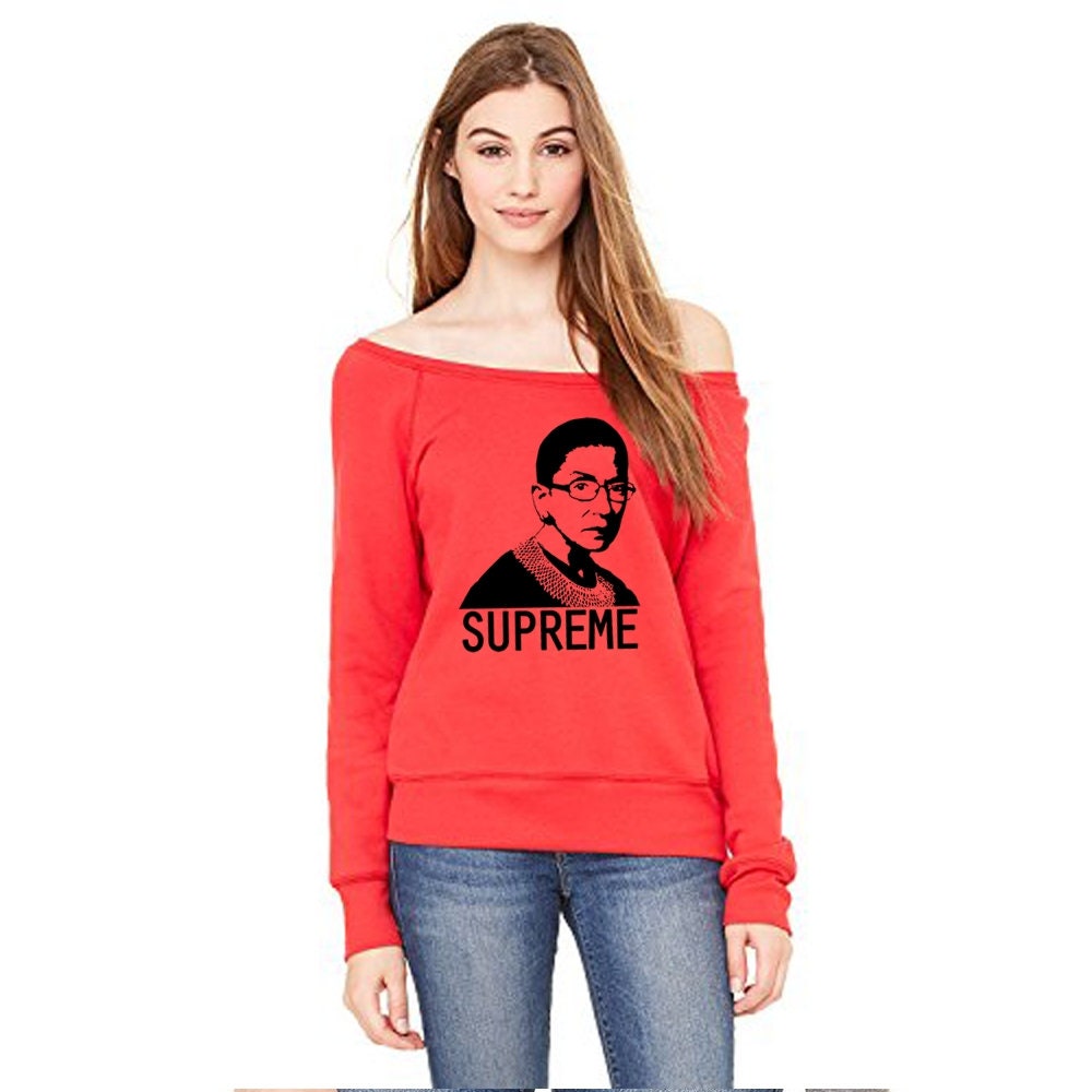 RBG Ruth Bader Ginsburg Supreme Sweatshirt Women's - Etsy