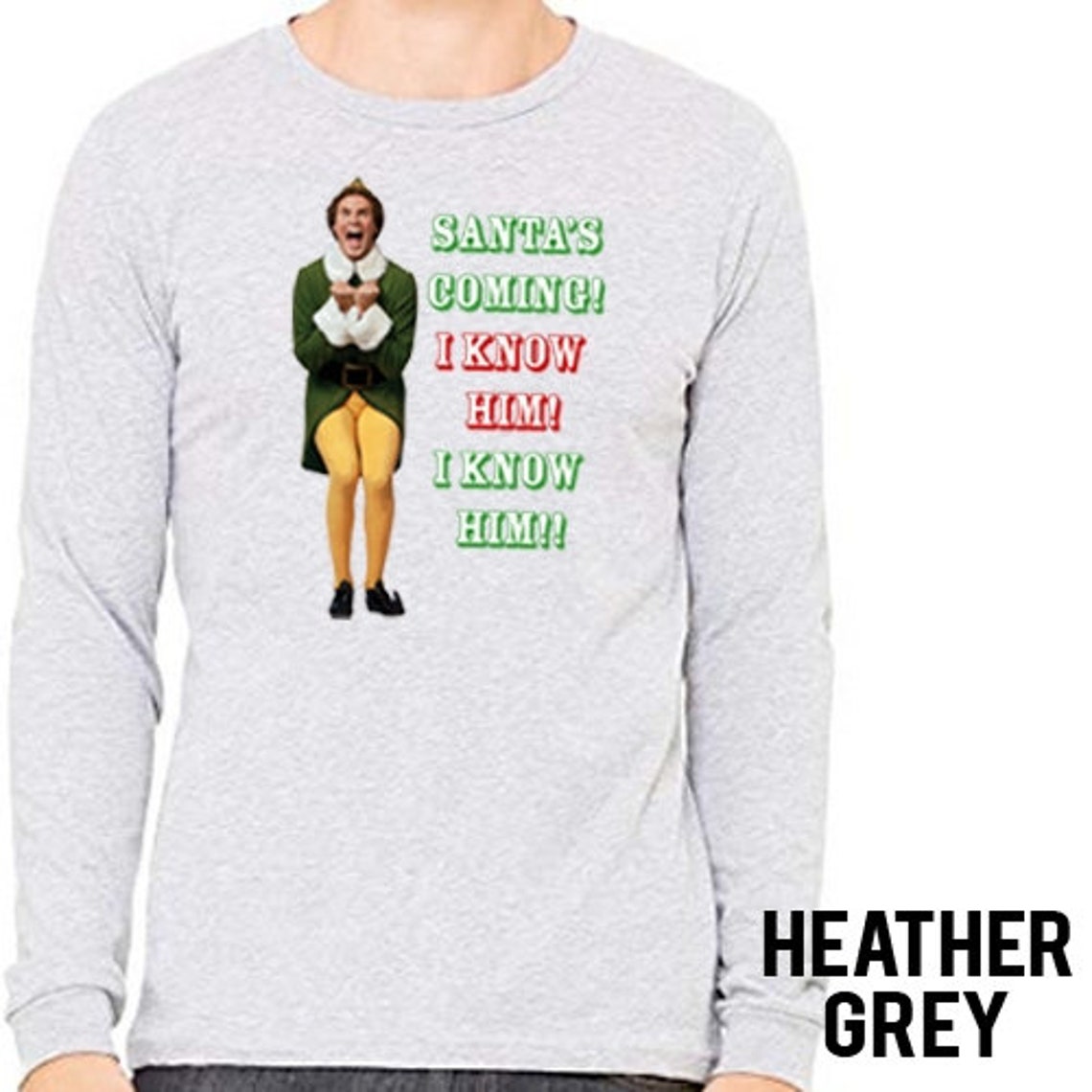 Buddy the Elf Movie Unisex T Shirt Christmas OMG Santa's - Etsy