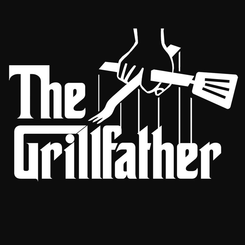 THE GRILLFATHER Apron Funny Grilling Father's Day Gift Dad Chef Grill ...
