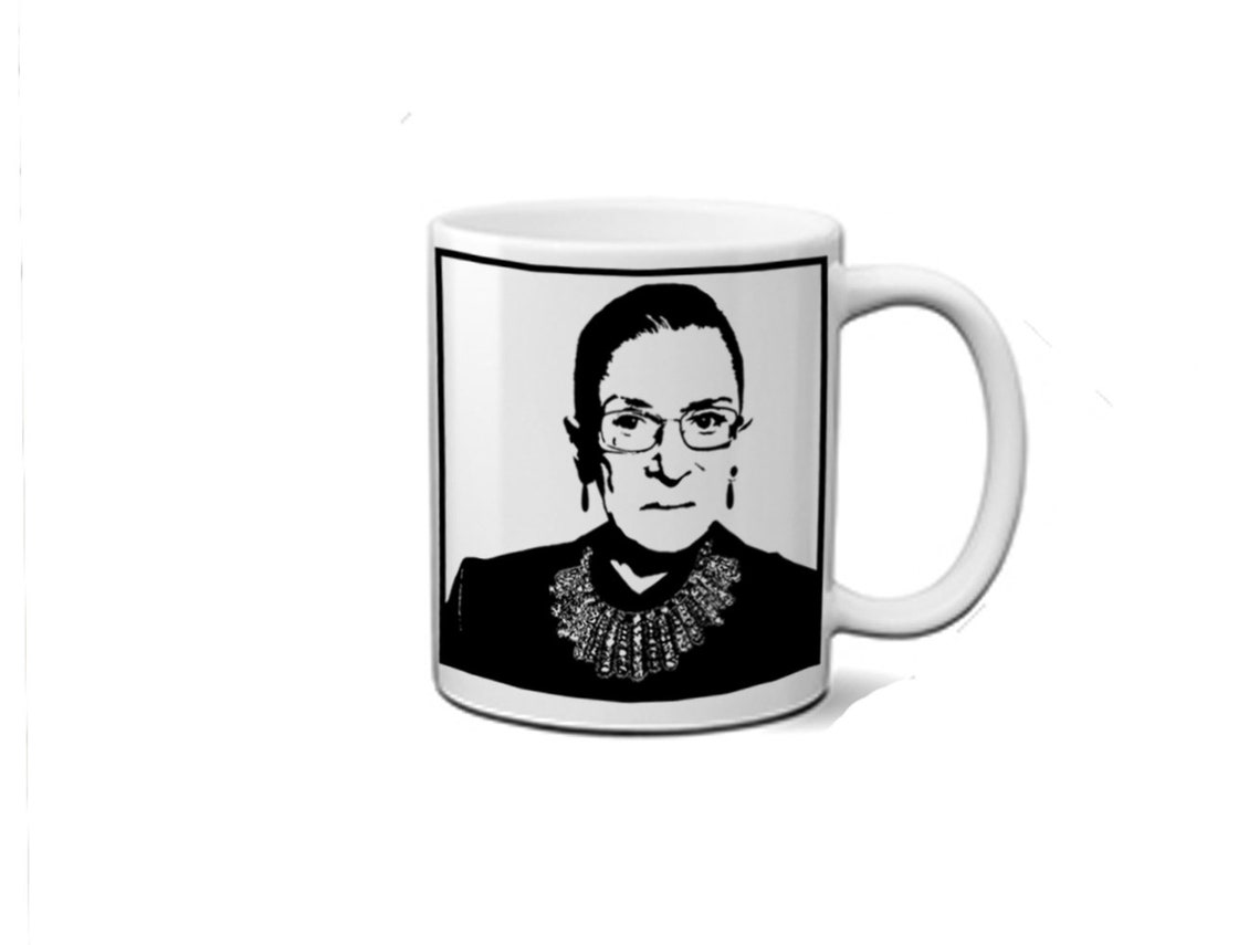 The Supremes and RBG Ruth Bader Ginsburg Coffee Mug Cup Drink Dissent ...