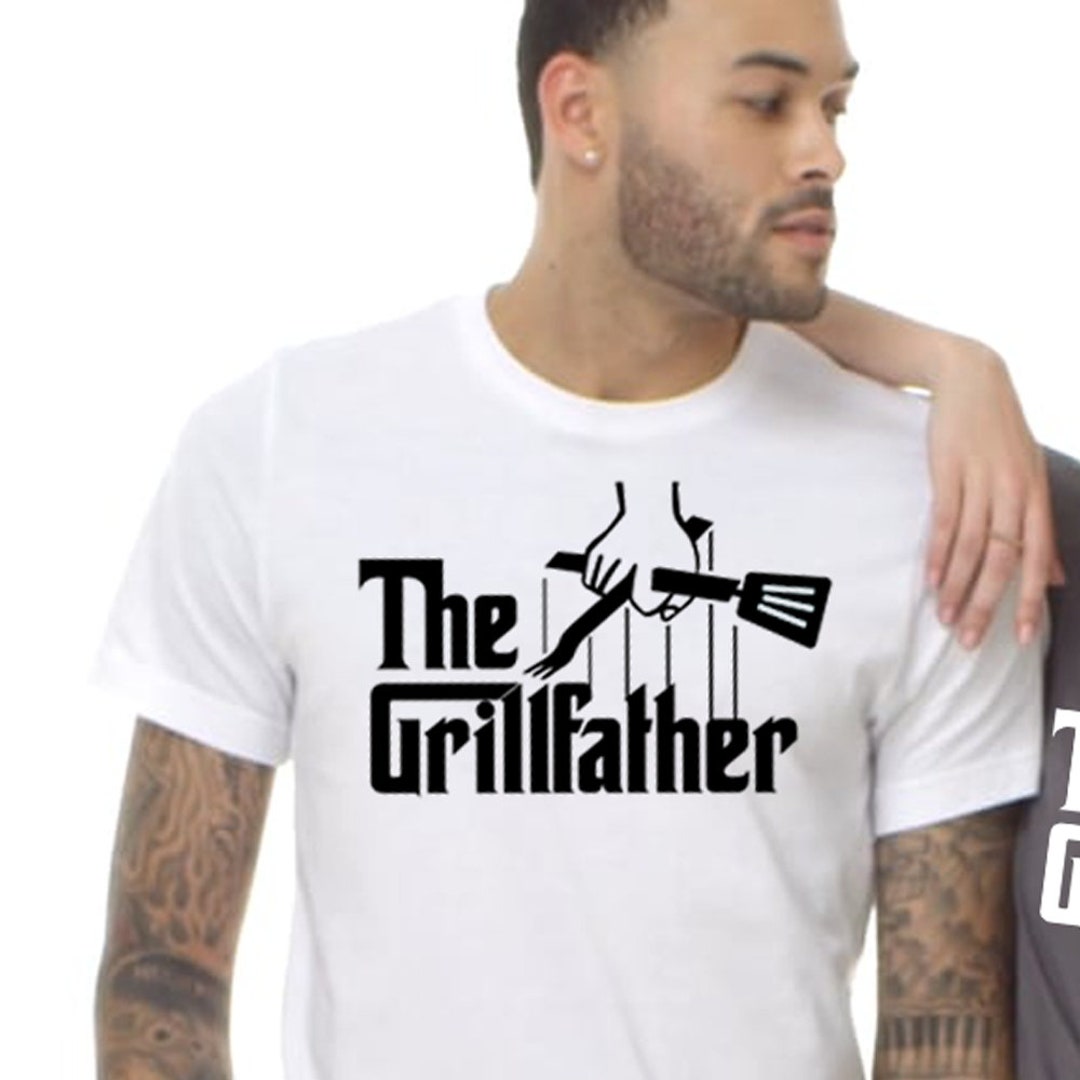 THE GRILLFATHER T-shirt Funny Grilling Father's Day Gift Dad Chef Grill ...