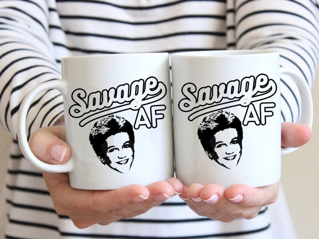 SAVAGE AF as Fred Coffee Mug 80s 90s Vintage TV Show the Wonder Years ...