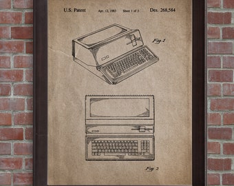Computer Patent Print - Etsy