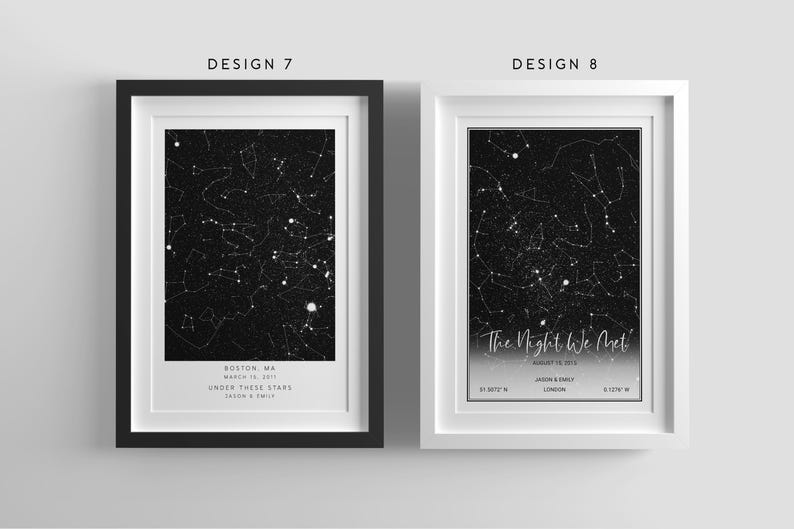 Custom Star Map Print,where It All Began,you Were Born,star Map Poster ...