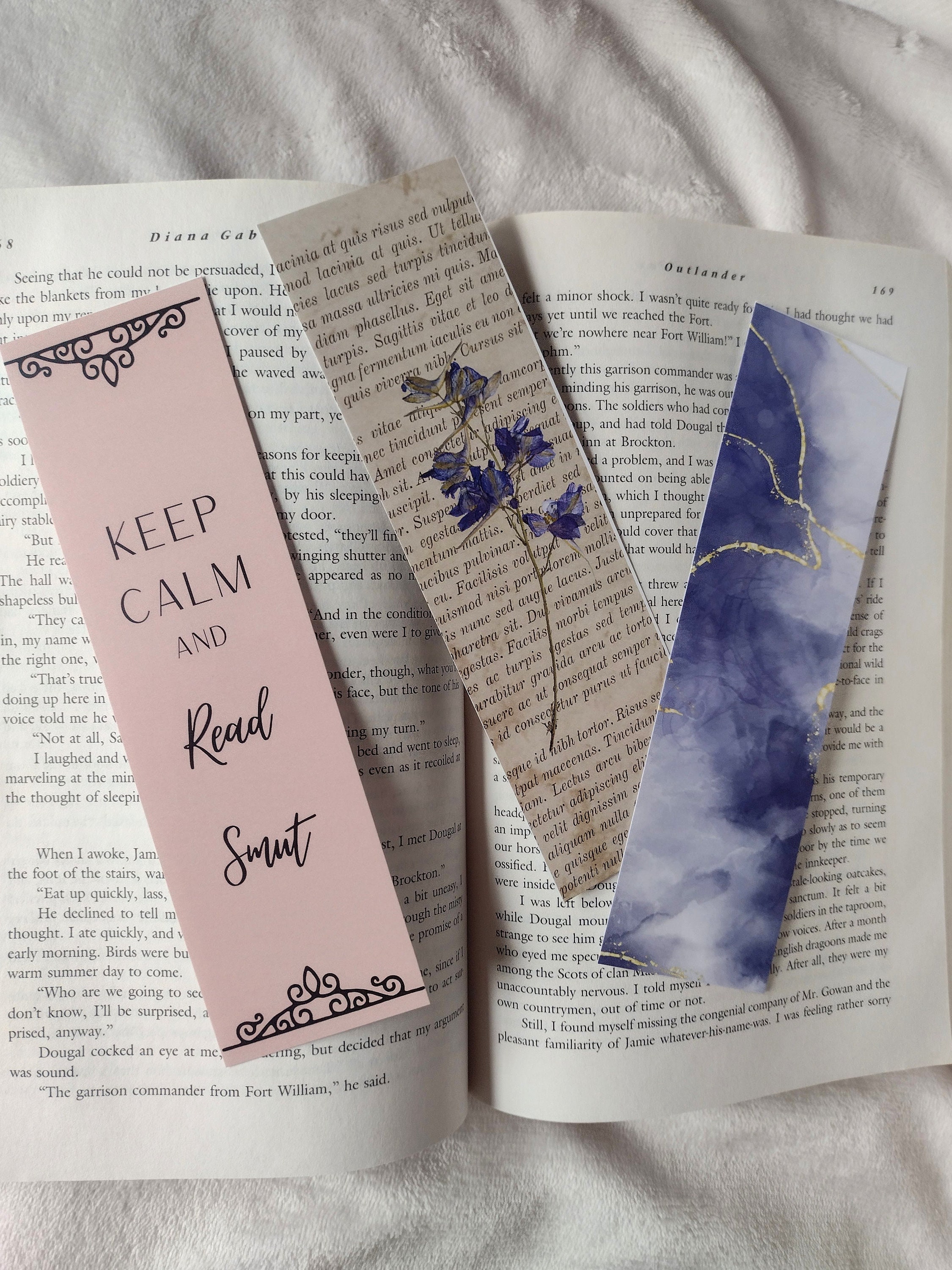 Set of 3 Bookmarks - Etsy