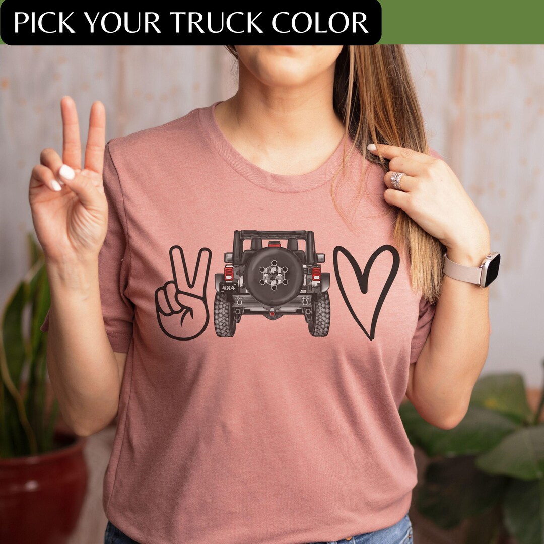 CUSTOM Camouflage 4x4 Off-road Truck T-shirt, Unique Tee Gift for Rock ...