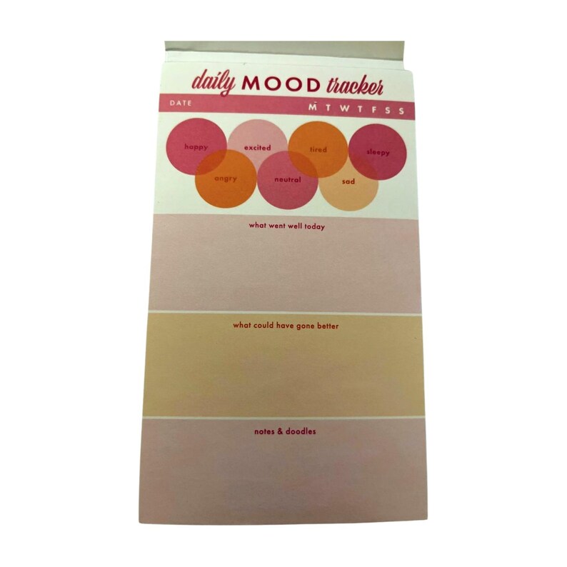 Daily Mood Tracker - Etsy