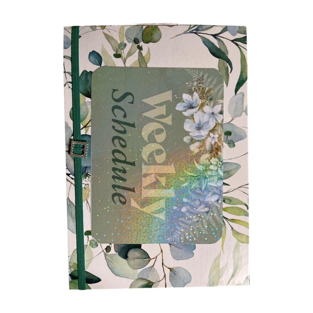 Weekly Schedule Planner With Notes, Water Intake, and Mood Tracking - Etsy